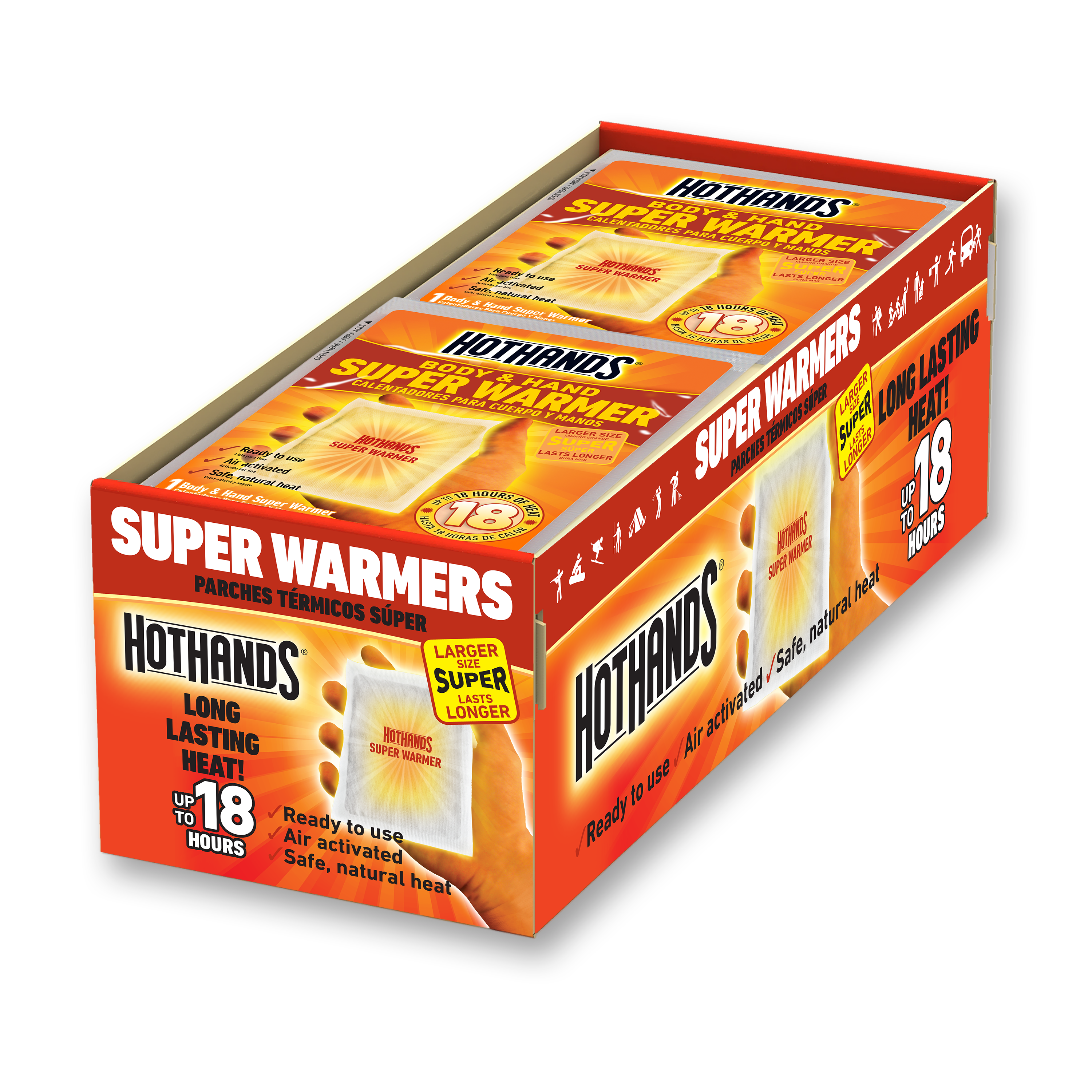 HotHands Air Activated Body & Hand Super Warmers – Warmers.com